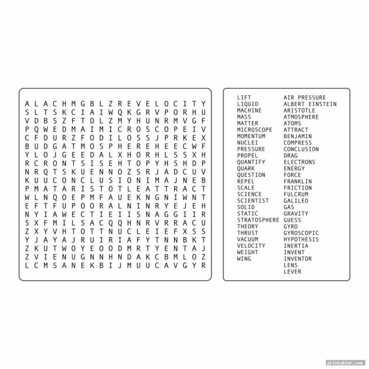 100 Word Searches Printable Gridgit | Printable Word Search