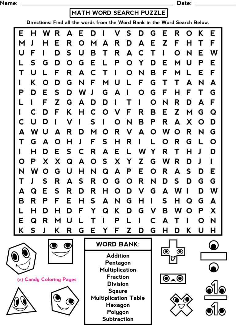 2Nd Grade Word Search Free Printable Free Printable | Printable Word Search