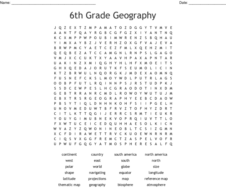 6Th Grade Math Vocabulary Words Standard 6 Ns 1 4 6 Rp 1 Word ...