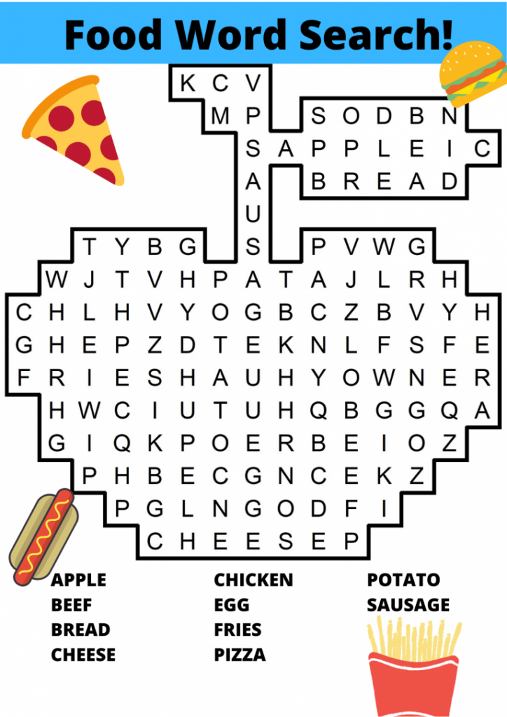 FOOD WORD SEARCH FREE PRINTABLE DOWNLOAD Puzzld | Printable Word Search