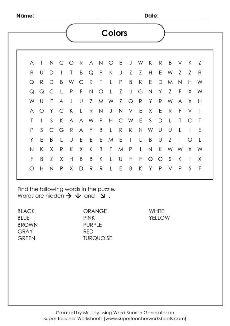 Word Search with Hidden Message Printable | Printable Word Search